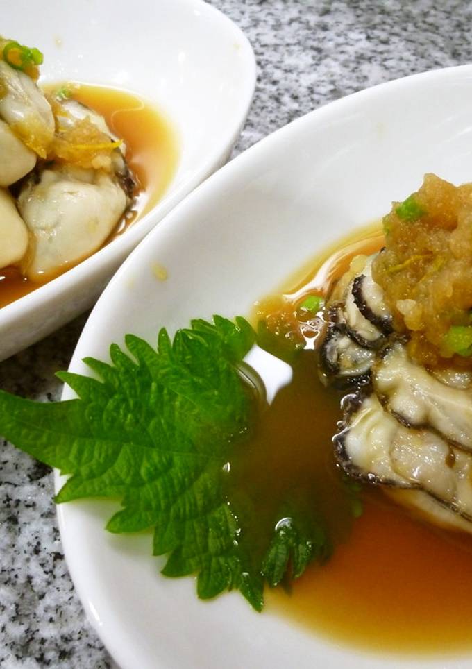 さっぱり美味しい 牡蠣のゆずポン！ by まるエモン 【クックパッド】 簡単おいしいみんなのレシピが392万品