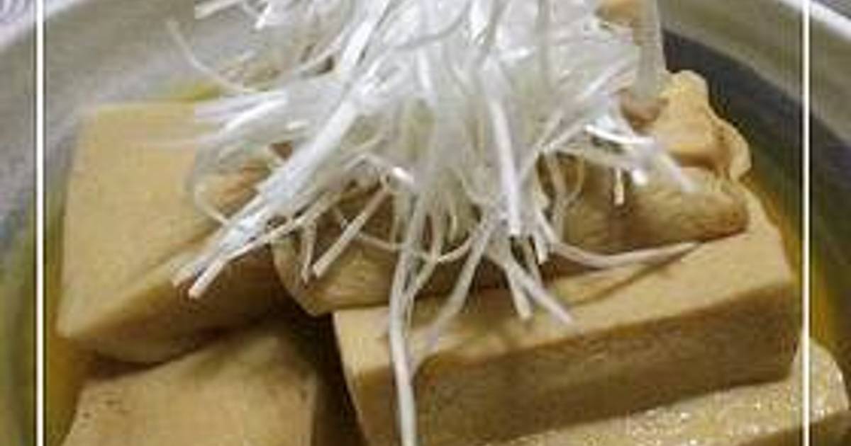 基本からアレンジまで!思わずつくりたくなる「高野豆腐 圧力鍋」のレシピ集 クックパッド
