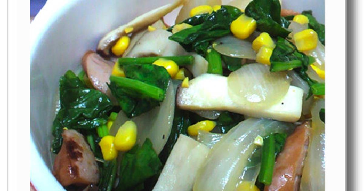 基本からアレンジまで！思わずつくりたくなる「ほうれん草 玉ねぎ エリンギ」のレシピ集 | クックパッド