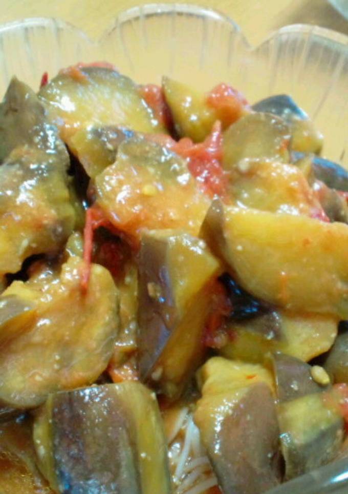 【韓風】ごろごろナスのぶっかけ冷やし素麺 by lalala3798 【クックパッド】 簡単おいしいみんなのレシピが392万品