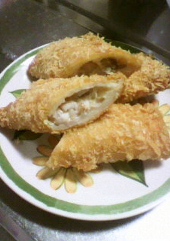 カツ？春巻き？グラタン春巻き by emibo_ 【クックパッド】 簡単おいしいみんなのレシピが392万品