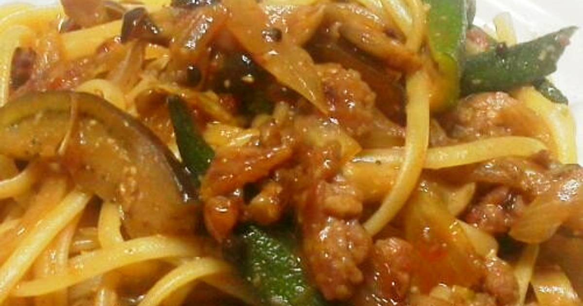 基本からアレンジまで！思わずつくりたくなる「なす オクラ シメジ」のレシピ集 | クックパッド