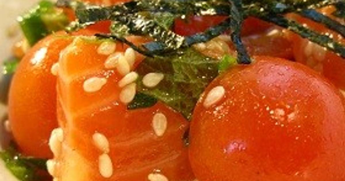 基本からアレンジまで！思わずつくりたくなる「ミニトマト サーモン」のレシピ集 | クックパッド