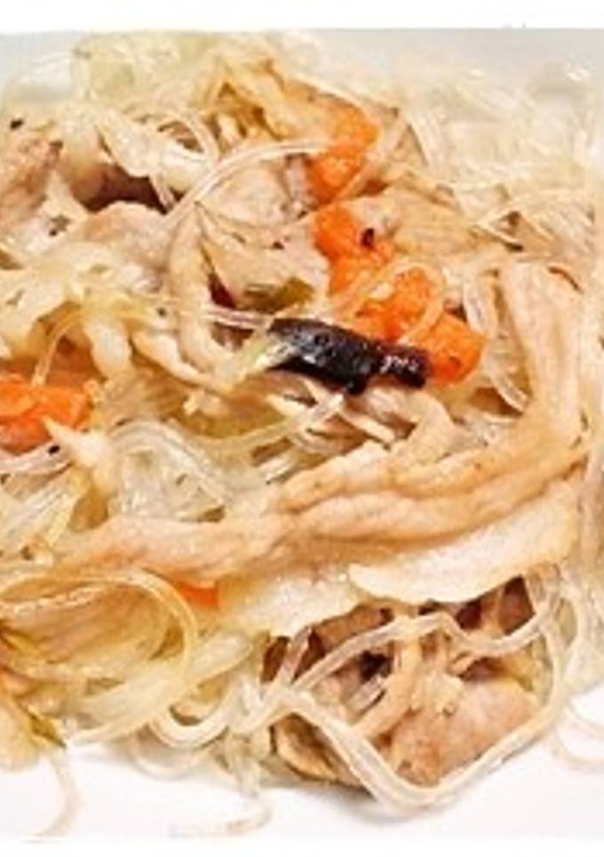 豚の塩春雨 by chikopi♪ 【クックパッド】 簡単おいしいみんなのレシピが392万品