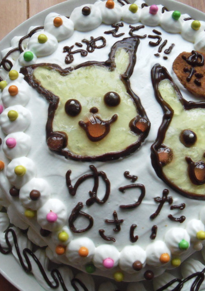 簡単！ゼリーで色キャラケーキ ピカチュウ by みぃかりん 【クックパッド】 簡単おいしいみんなのレシピが392万品