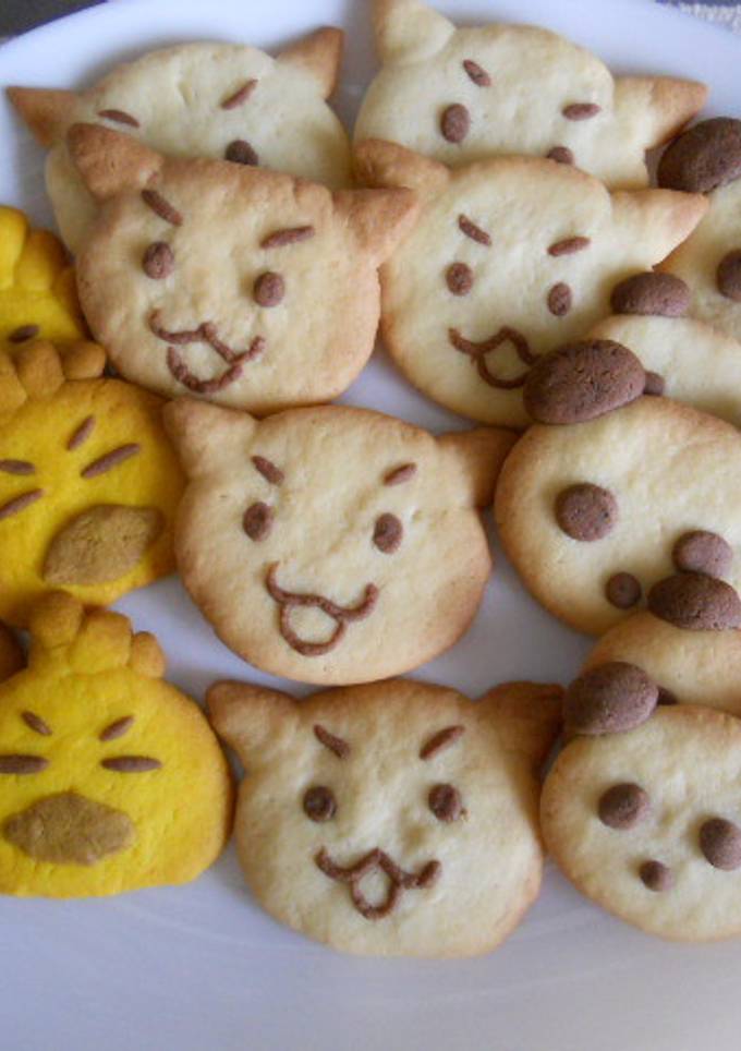 キャラクッキー動物さん by まぁちゃん_ましゃ 【クックパッド】 簡単おいしいみんなのレシピが392万品