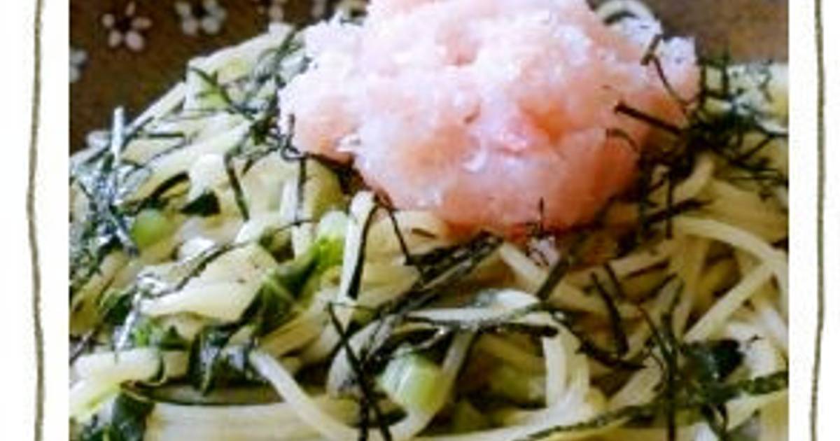 基本からアレンジまで！思わずつくりたくなる「明太子おろしパスタ」のレシピ集 | クックパッド