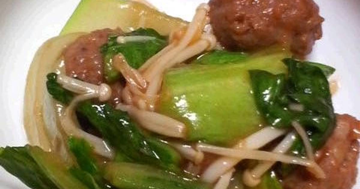 基本からアレンジまで！思わずつくりたくなる「チンゲンサイ ミートボール」のレシピ集 | クックパッド