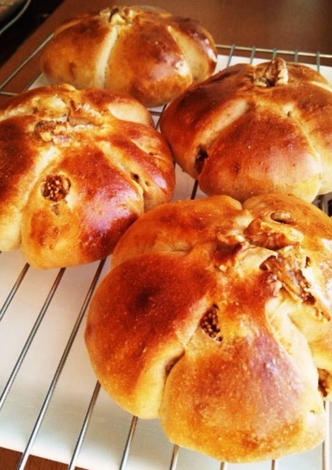 イチジク胡桃パン by ぢんぴよ 【クックパッド】 簡単おいしいみんなのレシピが392万品