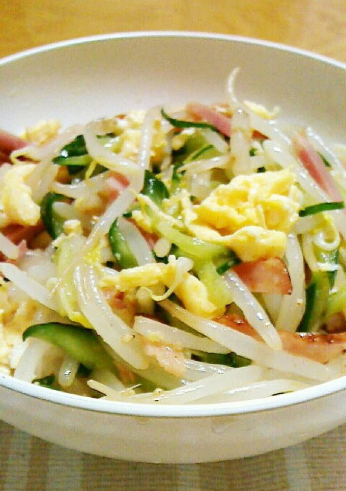 もやしとキュウリの中華風酢の物 by ☆熊八☆ 【クックパッド】 簡単おいしいみんなのレシピが392万品