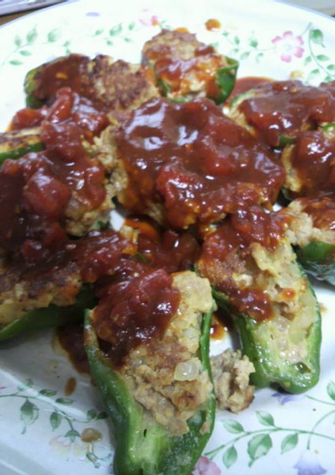 ピーマンの肉詰め by ゆっき猫 【クックパッド】 簡単おいしいみんなのレシピが392万品