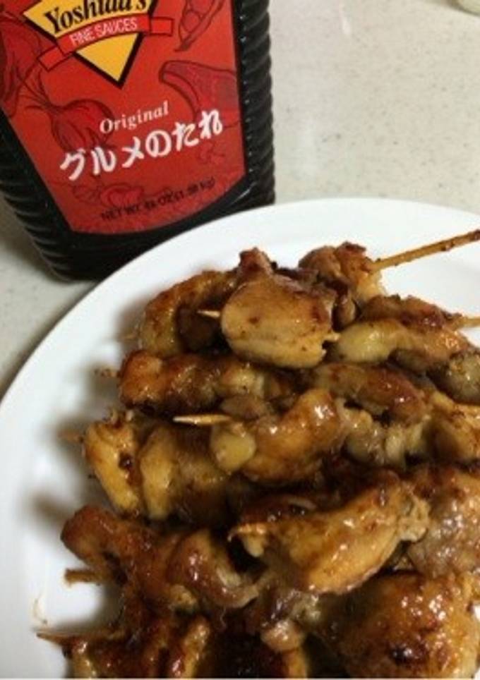 ヨシダソース グルメのたれで☆焼き鳥 by りんご♪＊＋。 【クックパッド】 簡単おいしいみんなのレシピが392万品