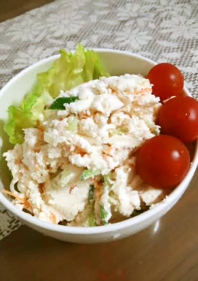 おからのサラダ by みつとも 【クックパッド】 簡単おいしいみんなのレシピが392万品