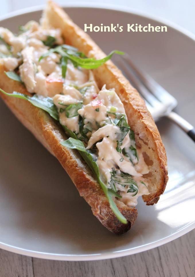 チキンと香菜 スイチリマヨサンド by Hoink 【クックパッド】 簡単おいしいみんなのレシピが392万品