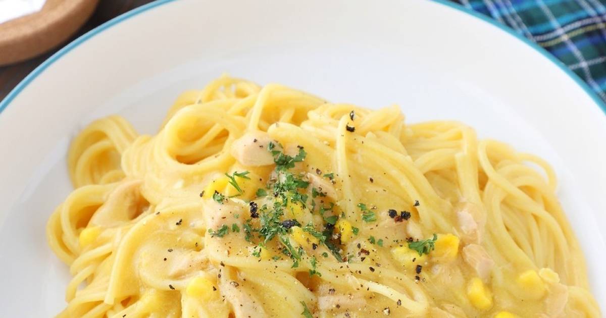 基本からアレンジまで！思わずつくりたくなる「コーンポタージュパスタ」のレシピ集 | クックパッド