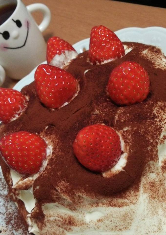 ティラミスケーキ by ☆CHIE☆ 【クックパッド】 簡単おいしいみんなのレシピが392万品