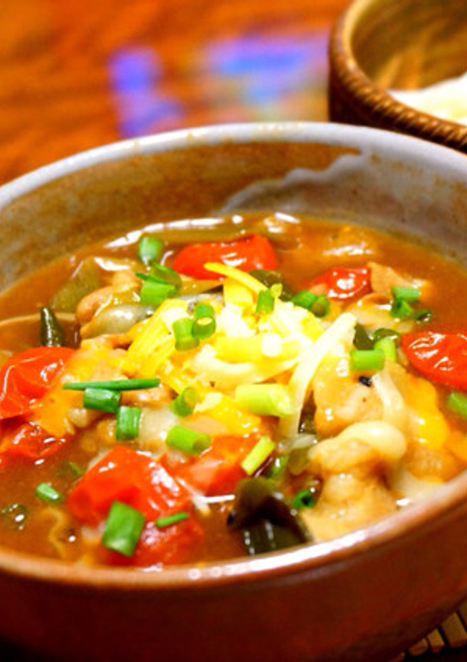 簡単すぐできる♡トマトカレーつけうどん☻ by sacula1988 【クックパッド】 簡単おいしいみんなのレシピが392万品