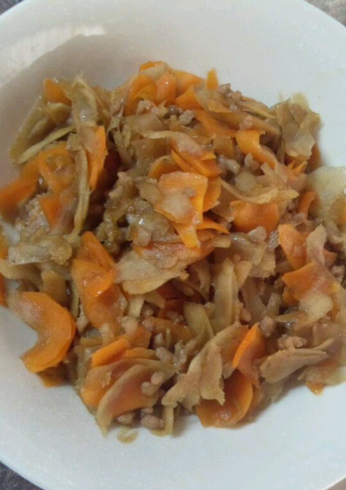 ひき肉入りきんぴらごぼう by くるみひまり 【クックパッド】 簡単おいしいみんなのレシピが392万品