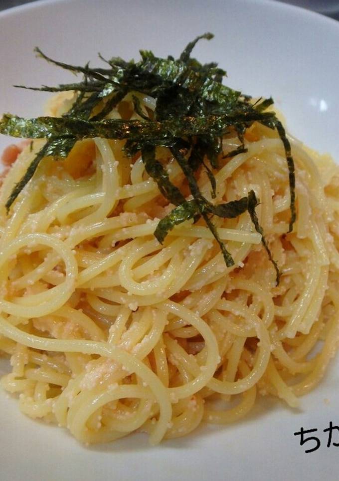 簡単絶品！超時短！我が家の明太子パスタ♡ by ちかせんせい 【クックパッド】 簡単おいしいみんなのレシピが392万品