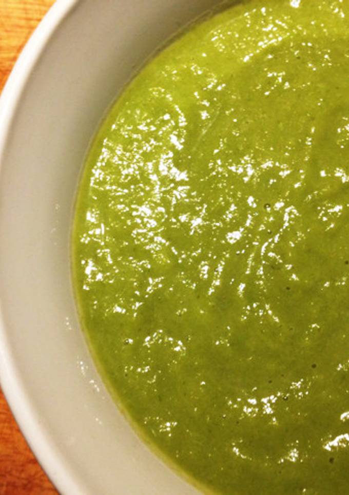 ネギとグリンピースでぐりんぐりんスープ by 男子3人＋オス猫1匹 【クックパッド】 簡単おいしいみんなのレシピが392万品