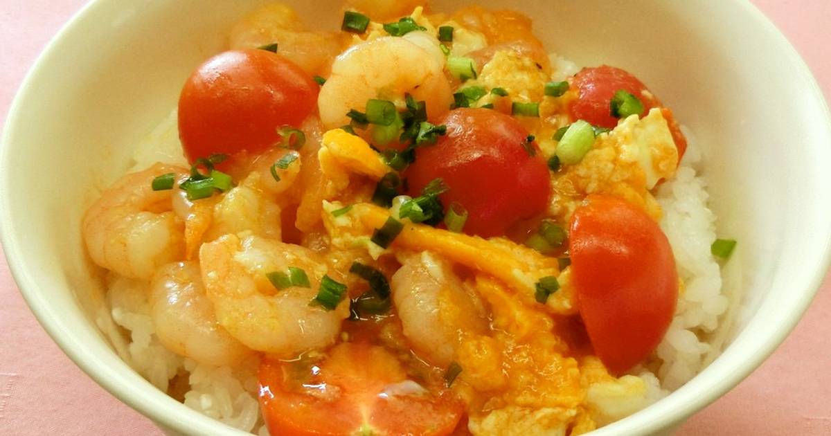 基本からアレンジまで！思わずつくりたくなる「エビチリトマト」のレシピ集 | クックパッド