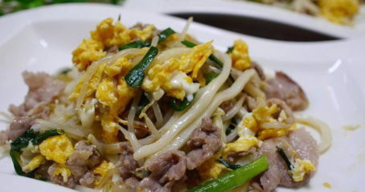 基本からアレンジまで！思わずつくりたくなる「豚肉 もやし ニラ うどん」のレシピ集 | クックパッド