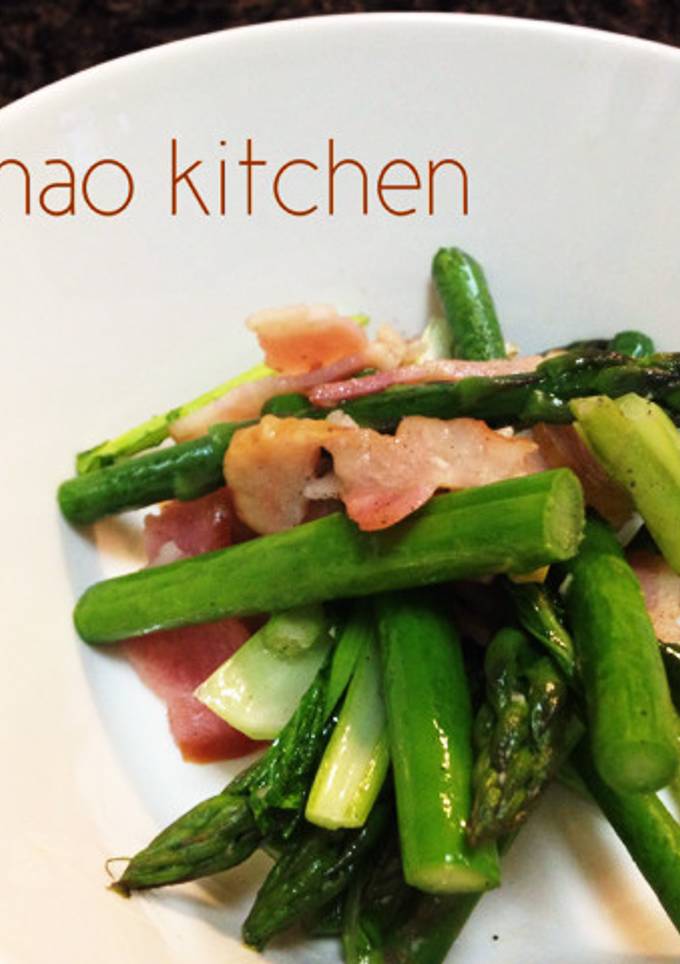 アスパラベーコン、かぶの葉も入れました by MAOキッチン 【クックパッド】 簡単おいしいみんなのレシピが392万品