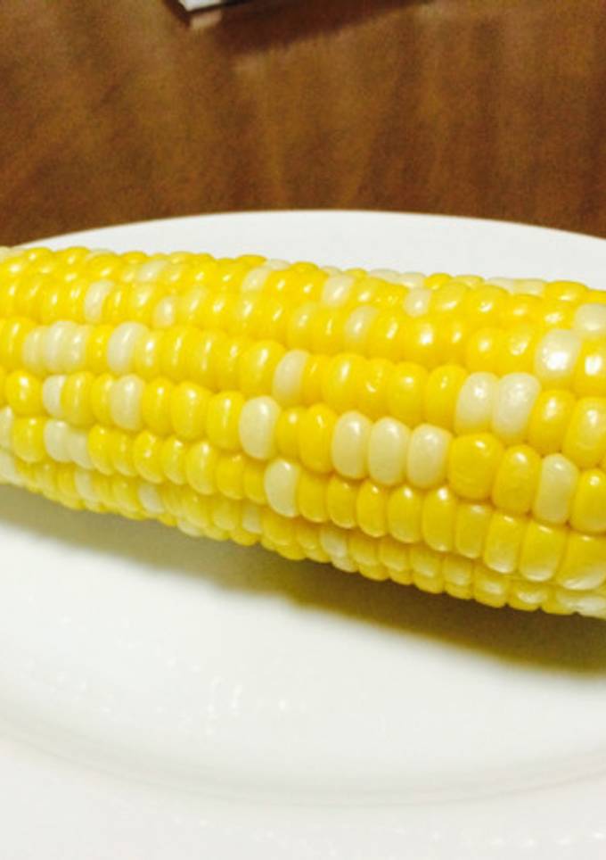 とうもろこしはレンジでチン♡ by ちゃっぴぃ☆☆ 【クックパッド】 簡単おいしいみんなのレシピが392万品