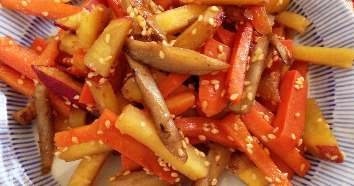 基本からアレンジまで！思わずつくりたくなる「さつま芋 ごぼう にんじん きんぴら」のレシピ集 | クックパッド