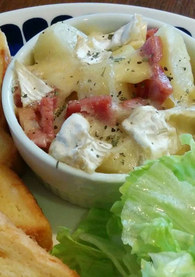 ベーコン＆ポテトのココットカマン by puputa 【クックパッド】 簡単おいしいみんなのレシピが392万品