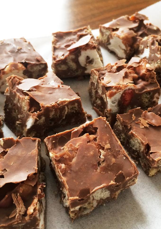 グラノーラ&マシュマロの一口チョコ by 1_HAcci_8 【クックパッド】 簡単おいしいみんなのレシピが392万品