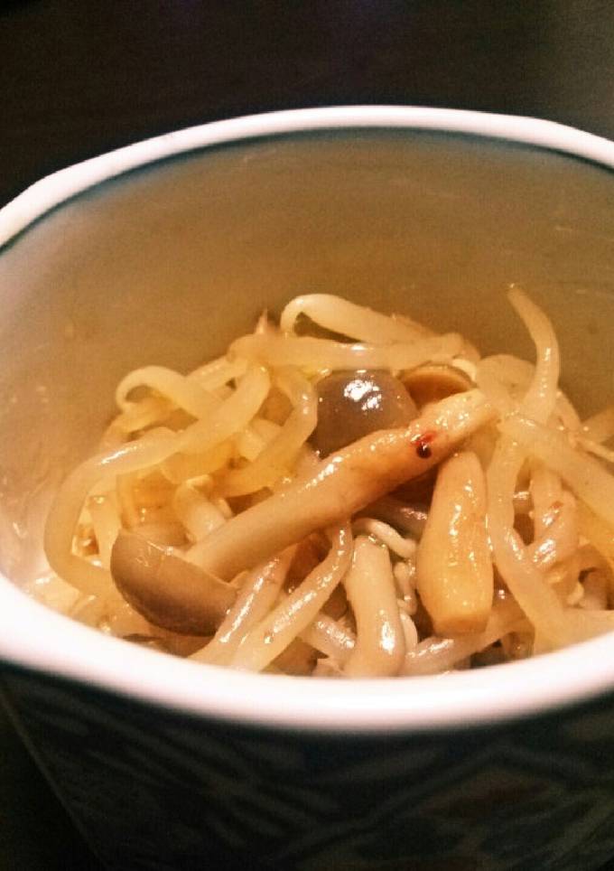 シャキプル！もやしとしめじのナムル by PEFSAN 【クックパッド】 簡単おいしいみんなのレシピが392万品