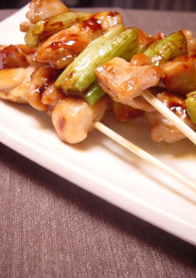 簡単☆オイスターソースで焼き鳥☆ by ゴメ子 【クックパッド】 簡単おいしいみんなのレシピが392万品