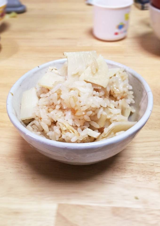 簡単☆たけのこごはん by ☆nrkutkyk☆ 【クックパッド】 簡単おいしいみんなのレシピが392万品
