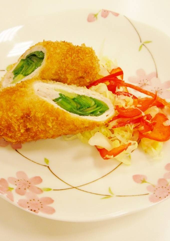 簡単！にら巻きとんかつ by 越前市健康21 【クックパッド】 簡単おいしいみんなのレシピが392万品