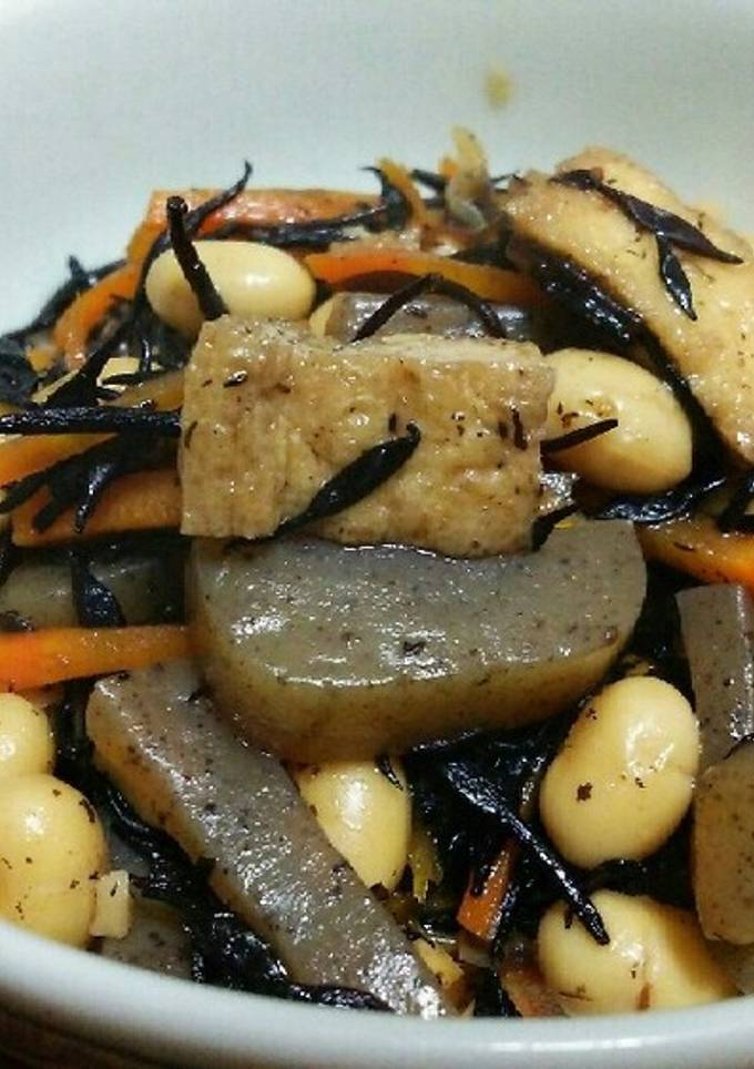 五目ひじき煮 by chakore 【クックパッド】 簡単おいしいみんなのレシピが392万品