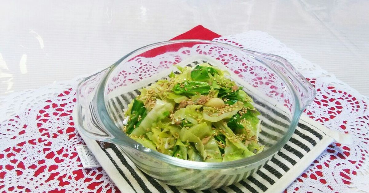 基本からアレンジまで！思わずつくりたくなる「キャベツの和え物」のレシピ集 | クックパッド