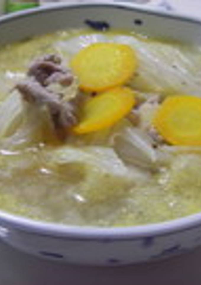 あったか♪キャベツのマスタード煮スープ by tetepo 【クックパッド】 簡単おいしいみんなのレシピが392万品