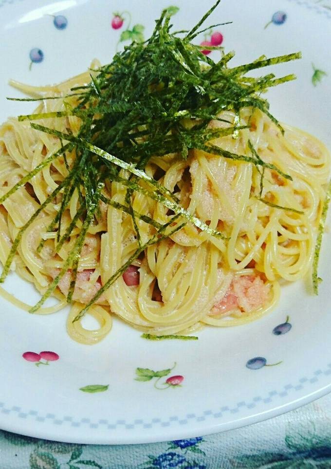 たらこパスタ☆ by fish☆EATER 【クックパッド】 簡単おいしいみんなのレシピが392万品