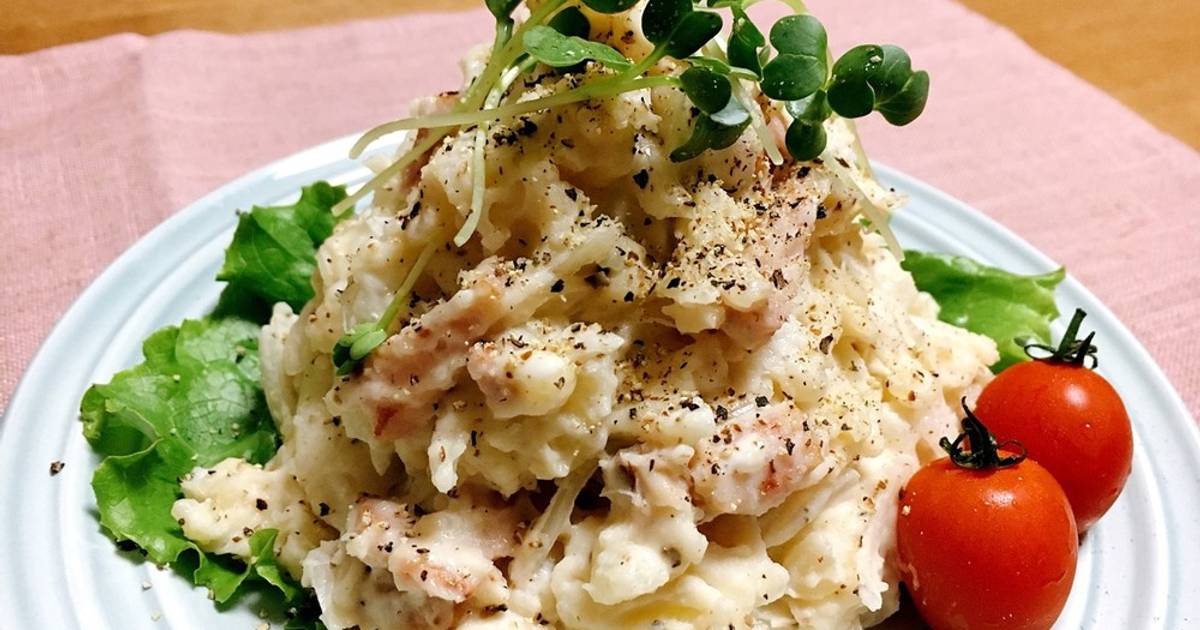 基本からアレンジまで！思わずつくりたくなる「ポテトサラダ コンソメ ベーコン」のレシピ集 | クックパッド
