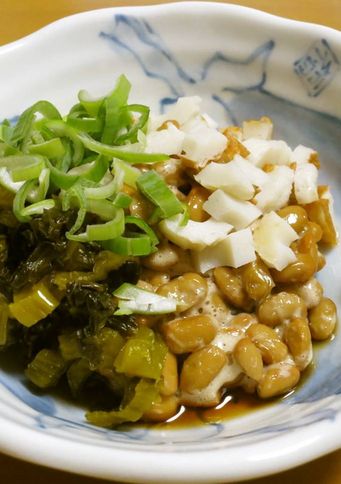 冷蔵庫にある物で！おつまみ納豆 by ちっぷ（’95） 【クックパッド】 簡単おいしいみんなのレシピが392万品