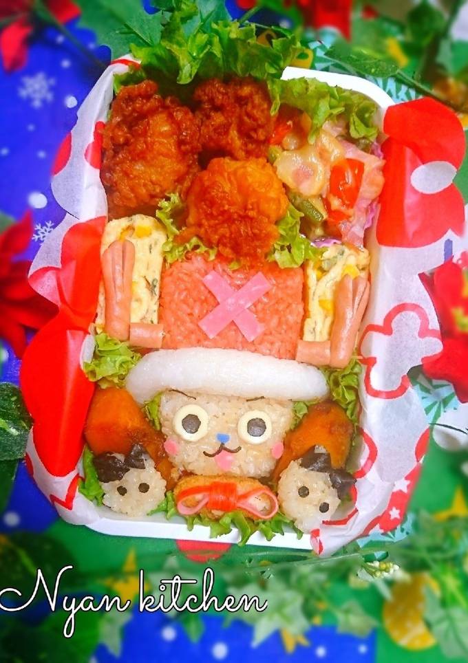 『クリスマス★チョッパー』弁当♡キャラ弁 by にｬん吉♡ 【クックパッド】 簡単おいしいみんなのレシピが392万品