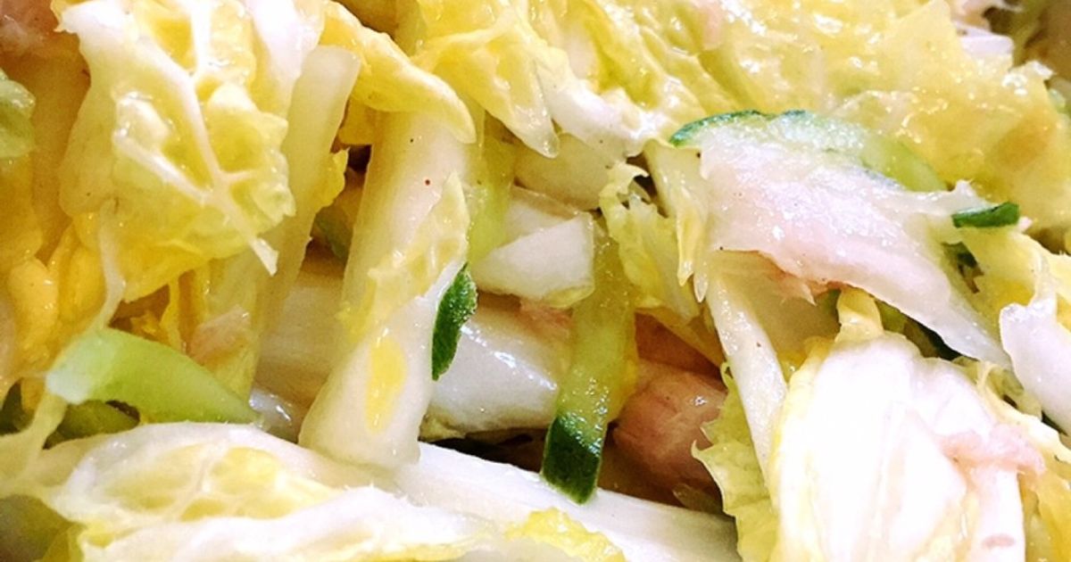 基本からアレンジまで！思わずつくりたくなる「白菜 キュウリ ごま和え」のレシピ集 | クックパッド