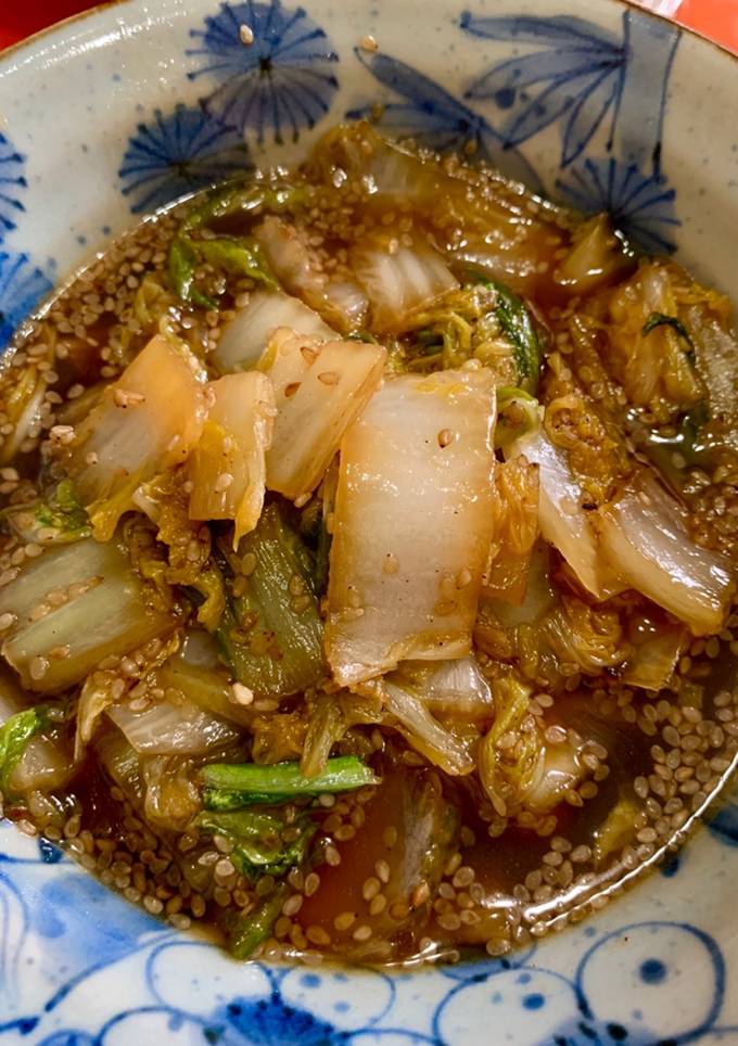 白菜の煮びたし(約10分) by りーたん修業中 【クックパッド】 簡単おいしいみんなのレシピが392万品