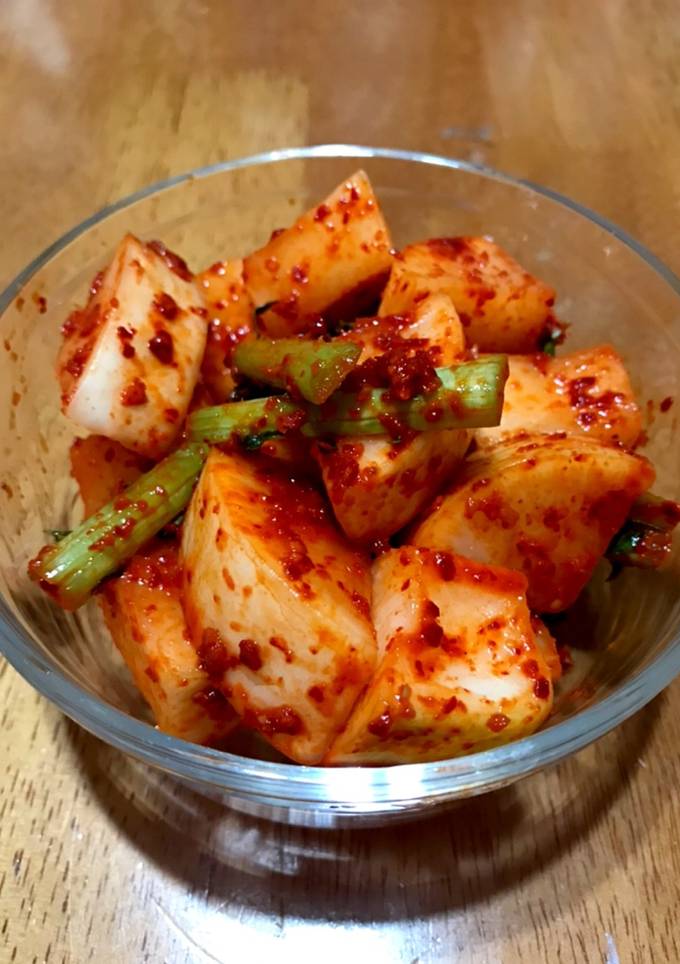 本格韓国料理★大根キムチ★カクテキ by jakomama 【クックパッド】 簡単おいしいみんなのレシピが392万品