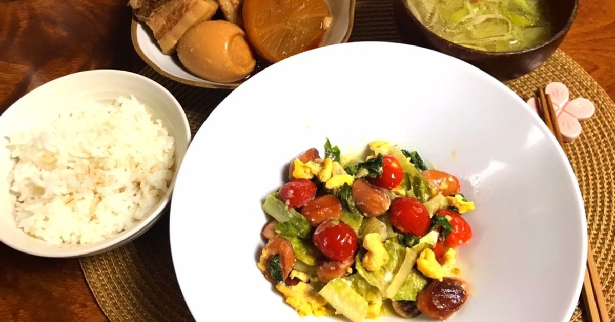 基本からアレンジまで！思わずつくりたくなる「卵 ミニトマト マヨネーズ炒め」のレシピ集 | クックパッド