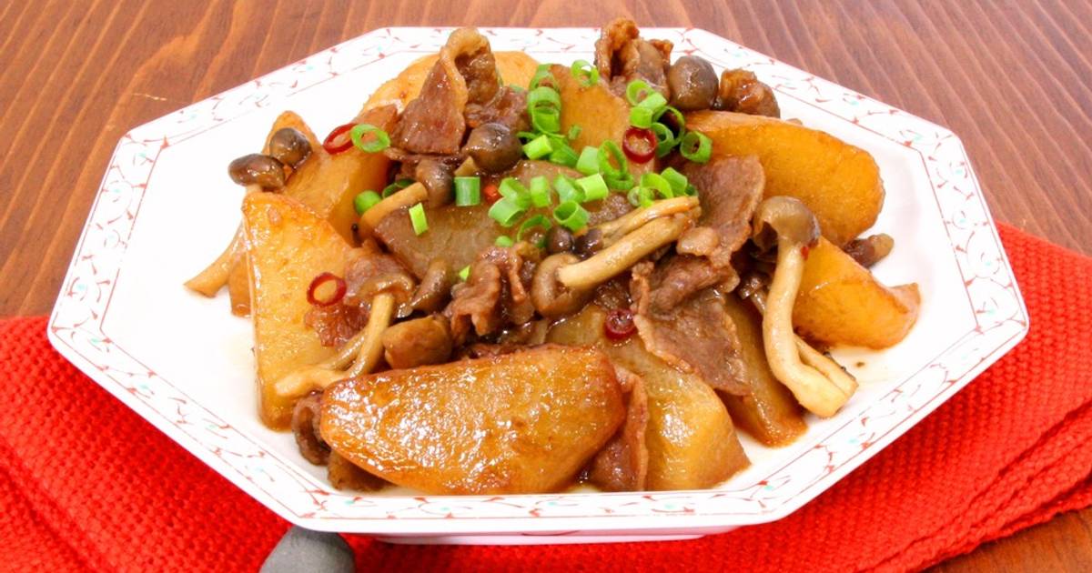 基本からアレンジまで！思わずつくりたくなる「薄切り牛肉 大根 シメジ」のレシピ集 | クックパッド