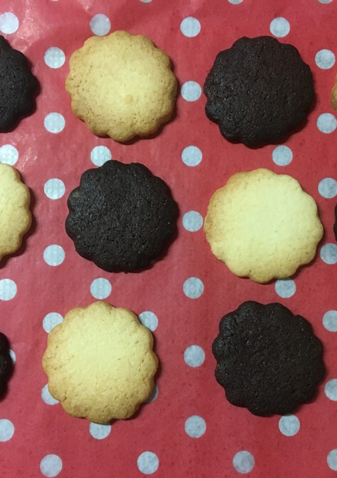 米粉のクッキー Plain&Cocoa by クック33B8X3☆ 【クックパッド】 簡単おいしいみんなのレシピが392万品