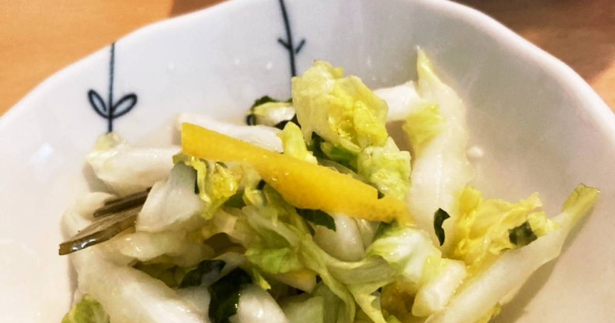 基本からアレンジまで！思わずつくりたくなる「白菜 大葉 浅漬け」のレシピ集 | クックパッド