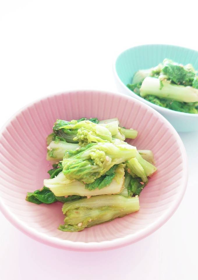 白菜花の胡麻和え♪ by ☆はなちゃん☆☆ 【クックパッド】 簡単おいしいみんなのレシピが392万品